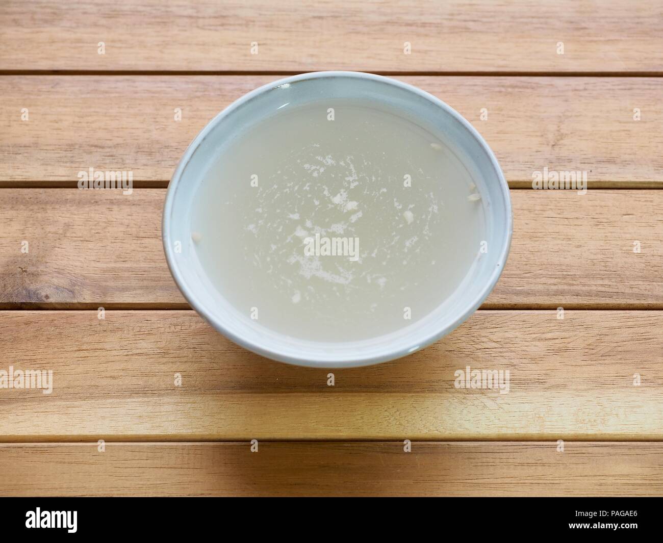 Korean traditional drink, sikhye, sweet rice drink Stock Photo - Alamy