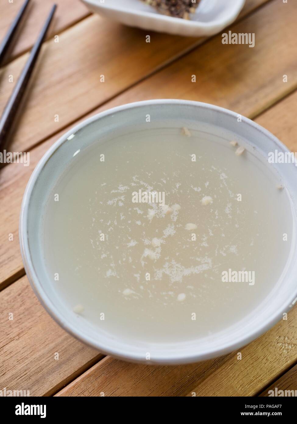 Korean traditional drink, sikhye, sweet rice drink Stock Photo - Alamy