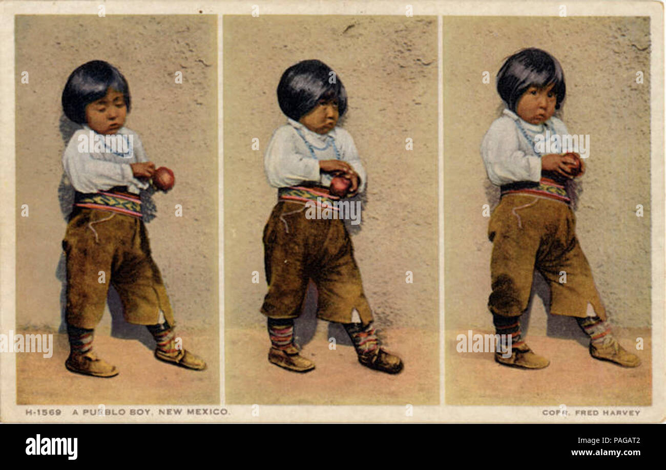 A Pueblo Boy Stock Photo - Alamy