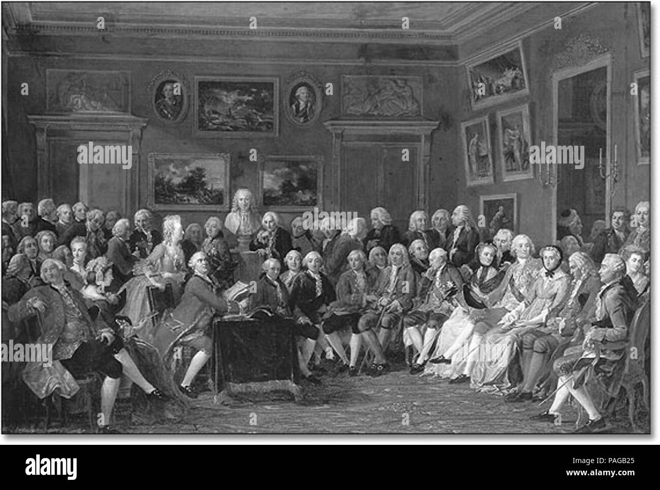 Mme geoffrin hi-res stock photography and images - Alamy