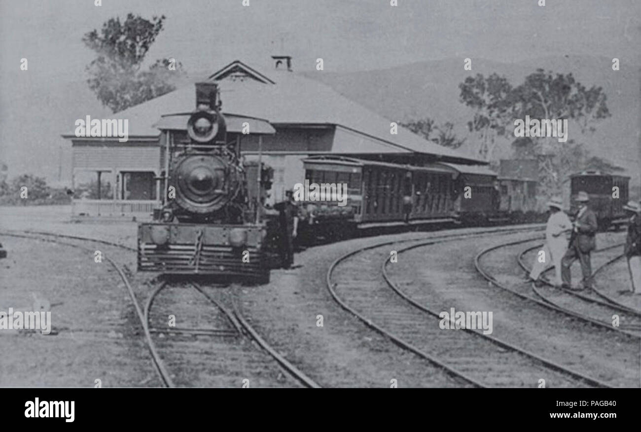 A remarkable achievement - The Cairns-Mulgrave tramway 1897-1911 Stock Photo - Alamy