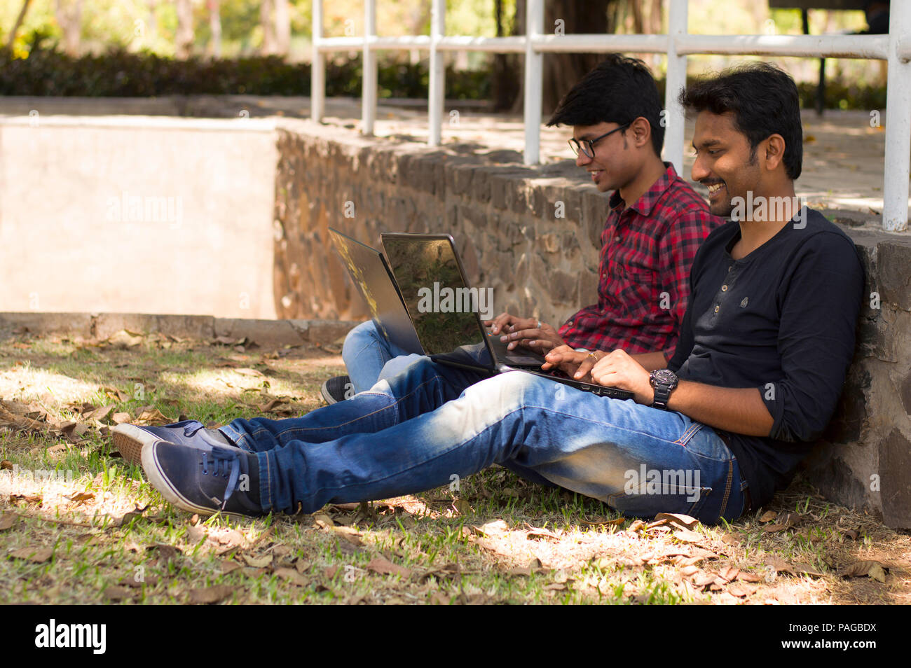 Each other lean hi-res stock photography and images - Alamy