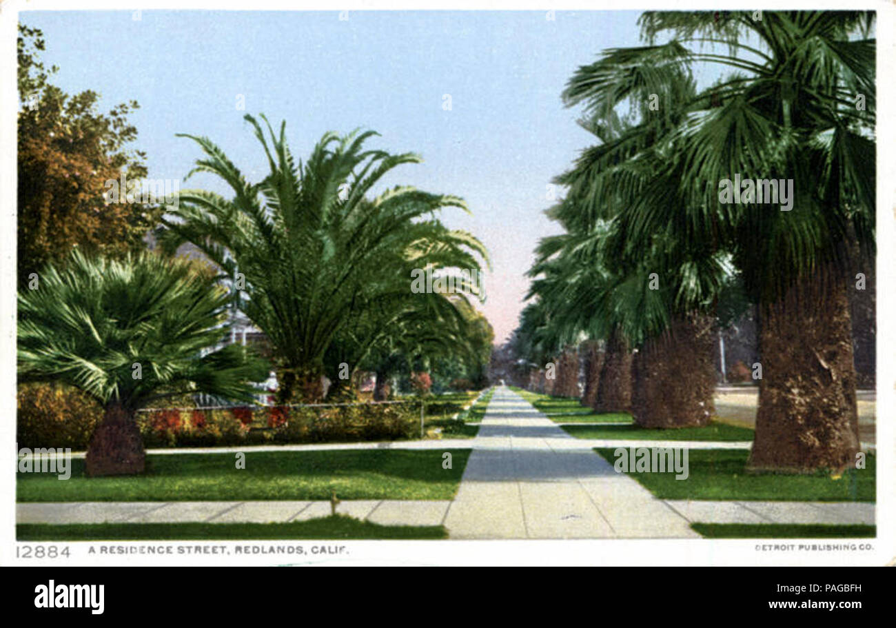 A Residence Street Stock Photo - Alamy