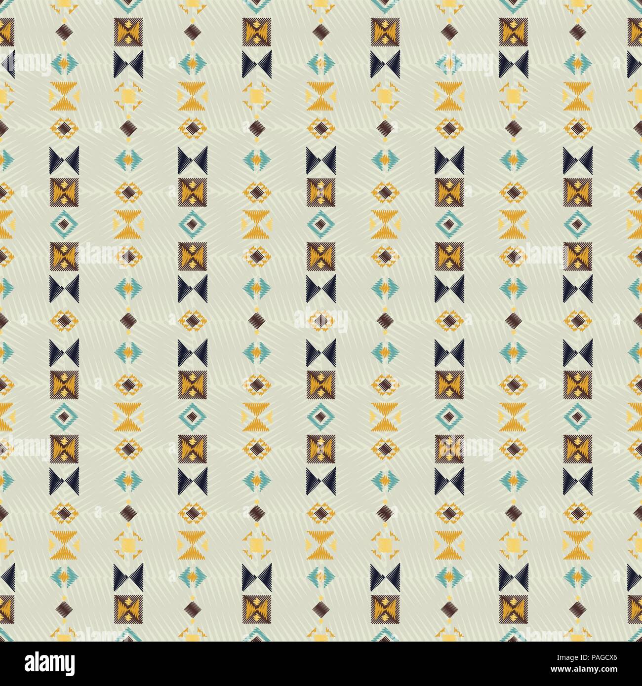 Geometric ethnic seamless pattern Stock Vector Image & Art - Alamy