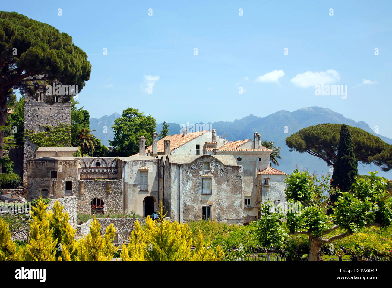 Villa Rufolo, Ravello, Italy Stock Photo - Alamy