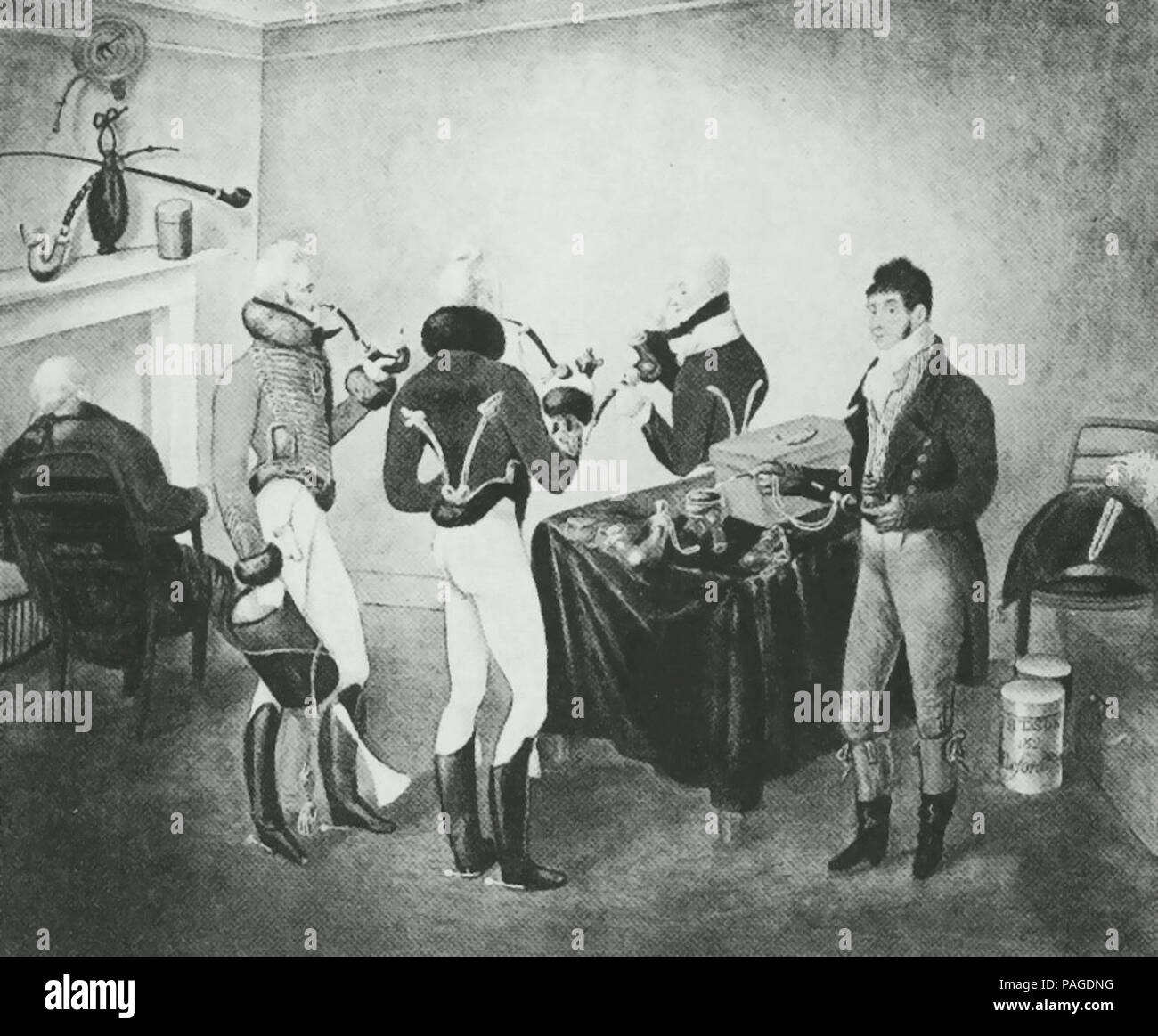 A Scene at Ipswich Barracks Stock Photo - Alamy