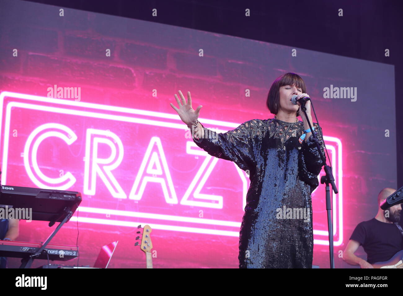 Crazy p festival hi-res stock photography and images - Alamy