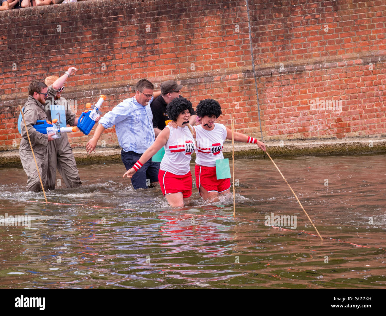 Three legged race uk hi-res stock photography and images - Alamy