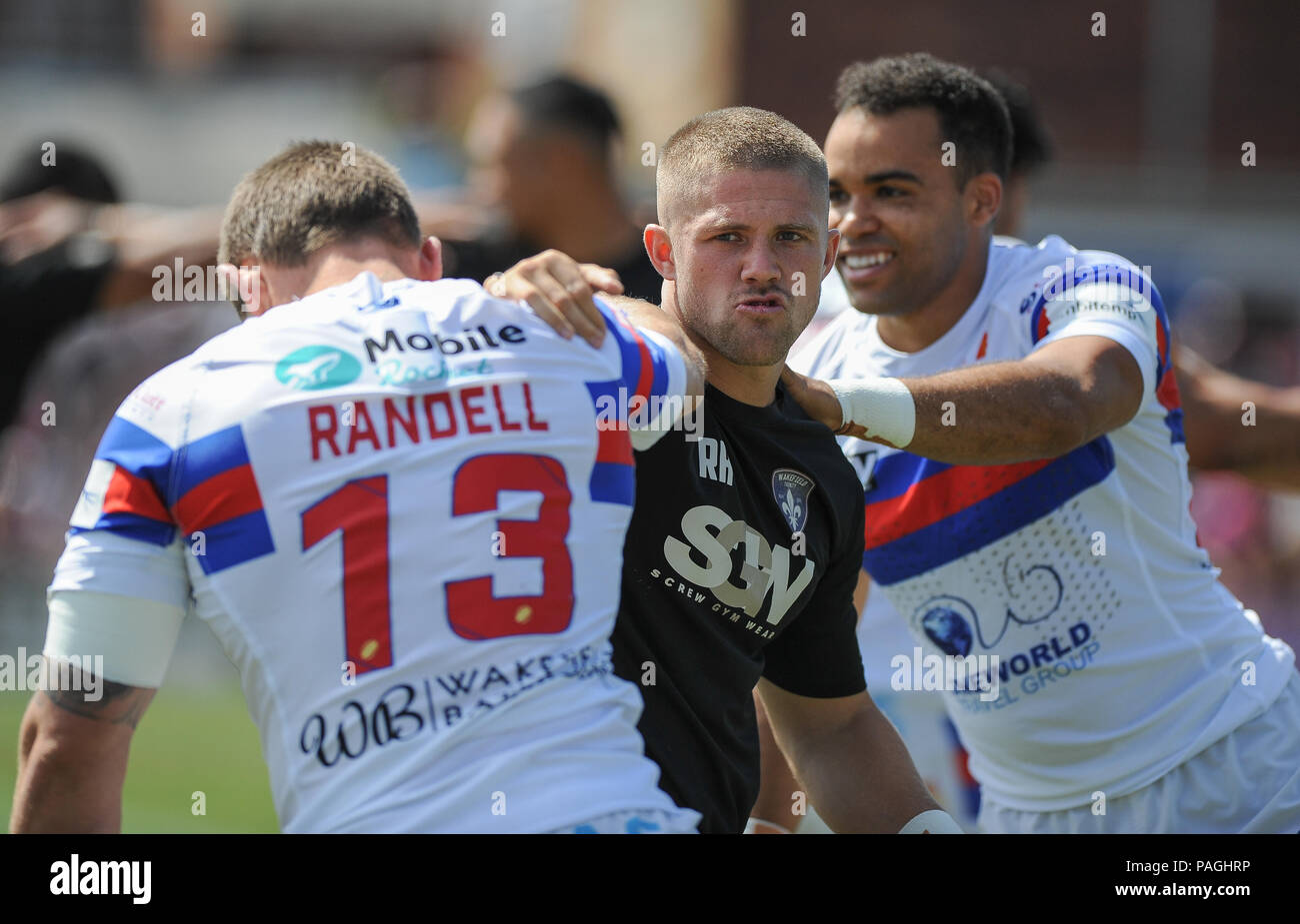 Wakefield trinity home kit hi-res stock photography and images - Alamy