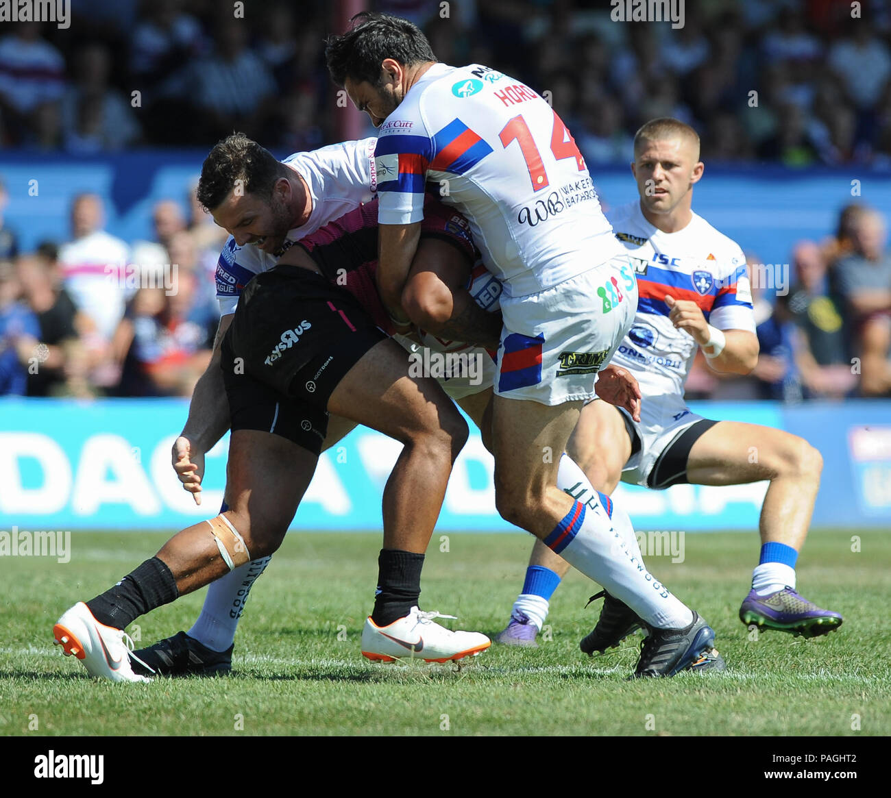 Mobile Rocket Stadium, Wakefield, UK. 22nd July, 2018. Betfred Super ...