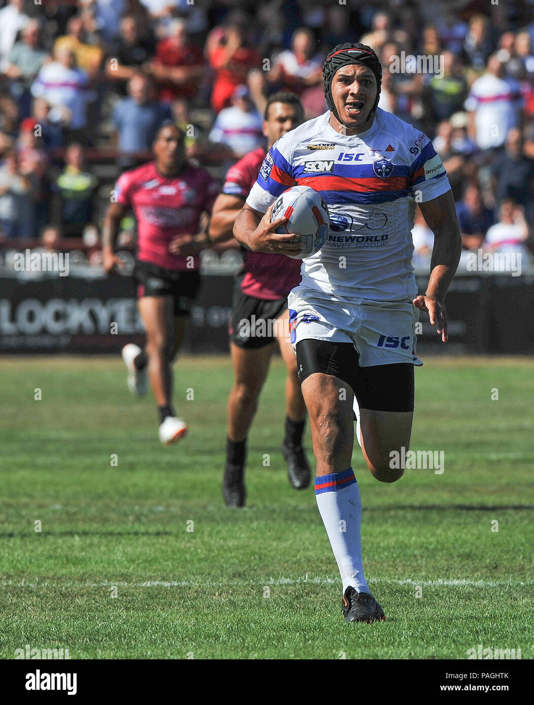 Mobile Rocket Stadium, Wakefield, UK. 22nd July, 2018. Betfred Super ...