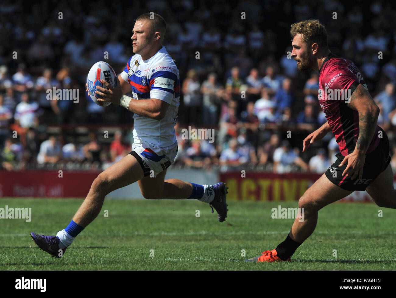 Mobile Rocket Stadium, Wakefield, UK. 22nd July, 2018. Betfred Super ...