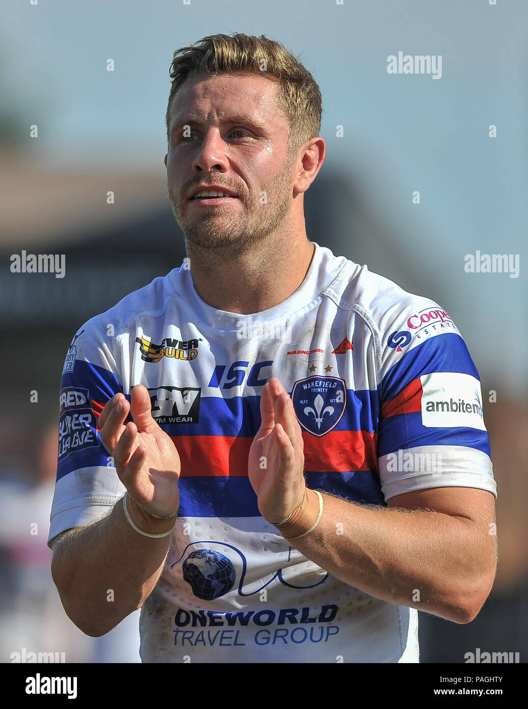 Mobile Rocket Stadium, Wakefield, UK. 22nd July, 2018. Betfred Super ...