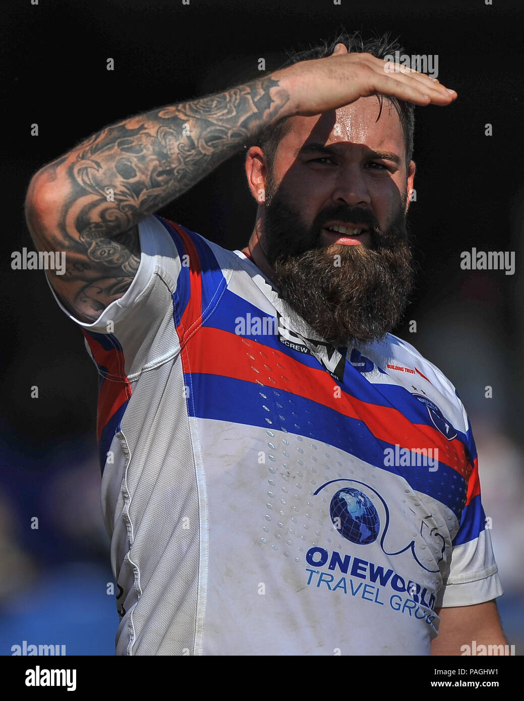 Mobile Rocket Stadium, Wakefield, UK. 22nd July, 2018. Betfred Super ...
