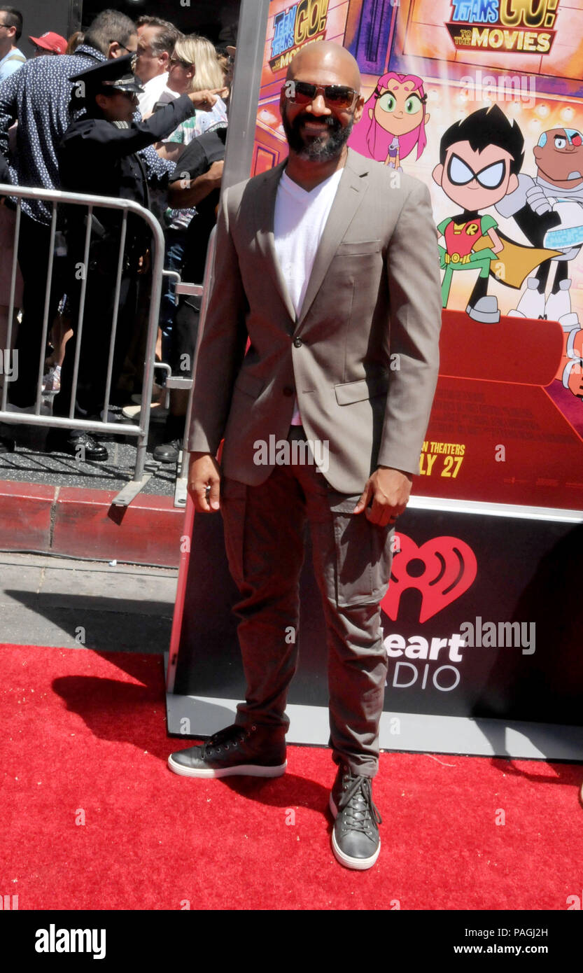 HOLLYWOOD, CA - JULY 22: Actor Khary Payton attends Warner Bros ...