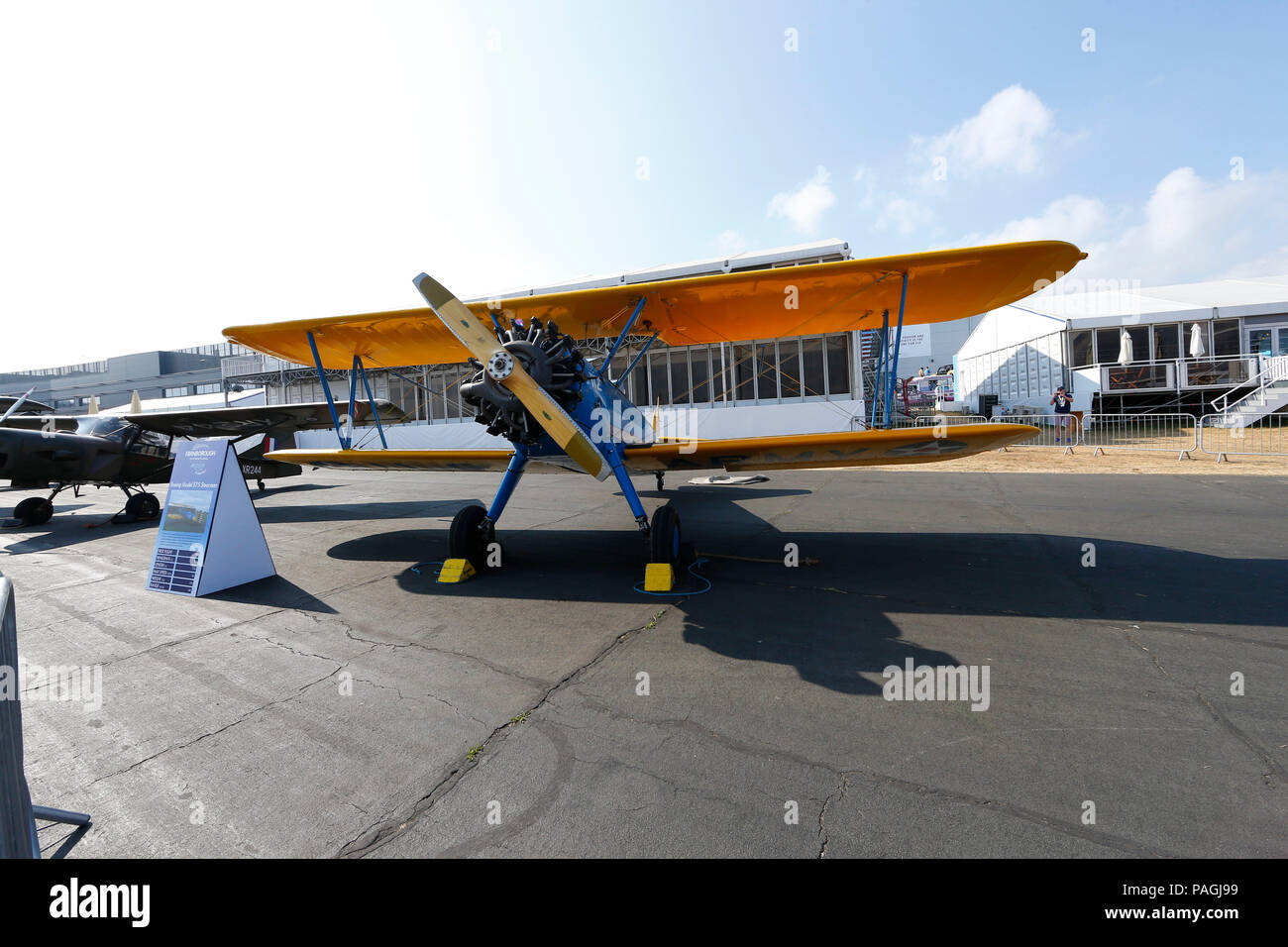 Farnborough, UK. 21st July 2018. 21/07/2018 Pictures from Farnborough ...