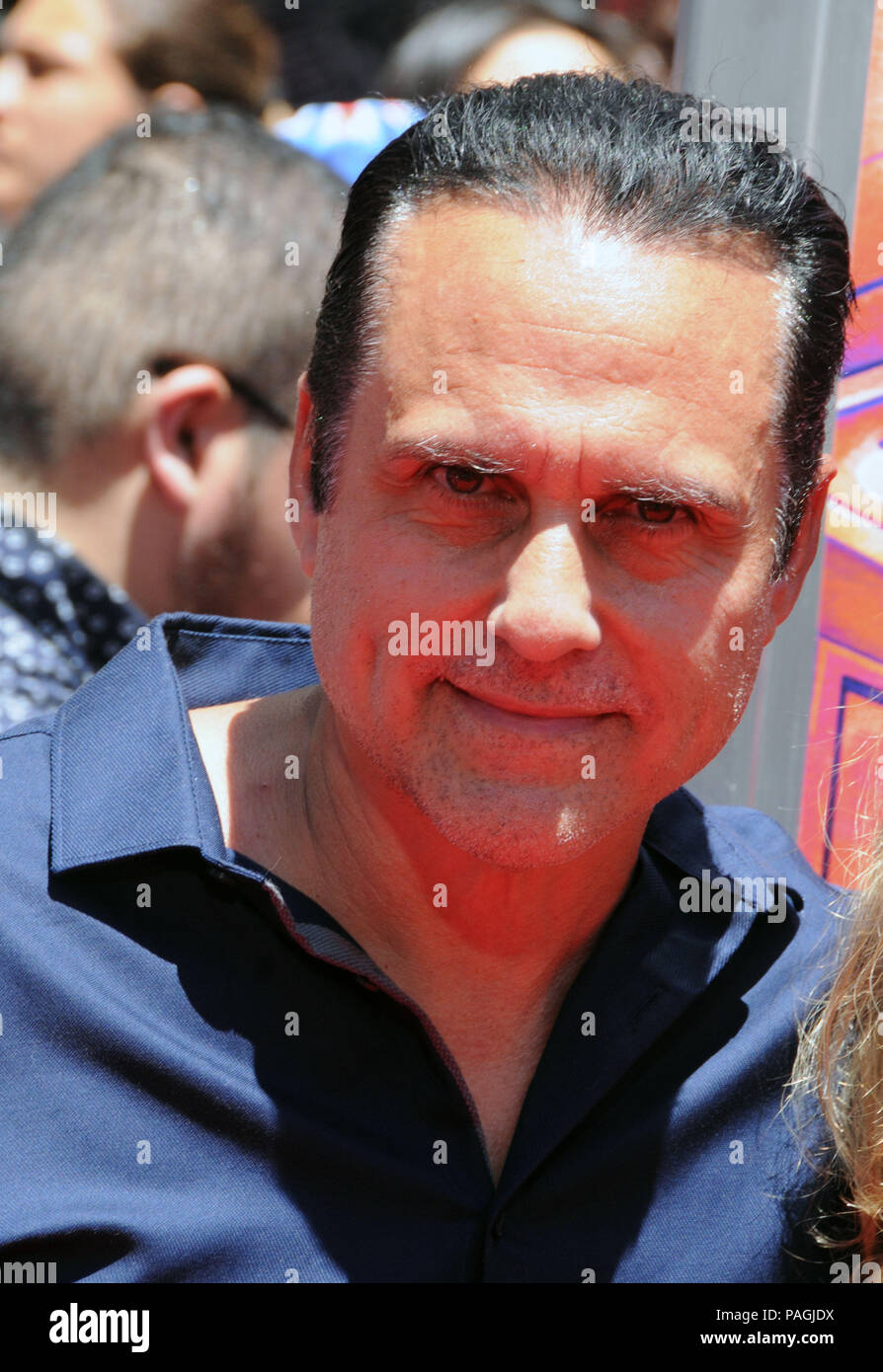 HOLLYWOOD, CA - JULY 22: Actor Maurice Benard attend Warner Bros ...