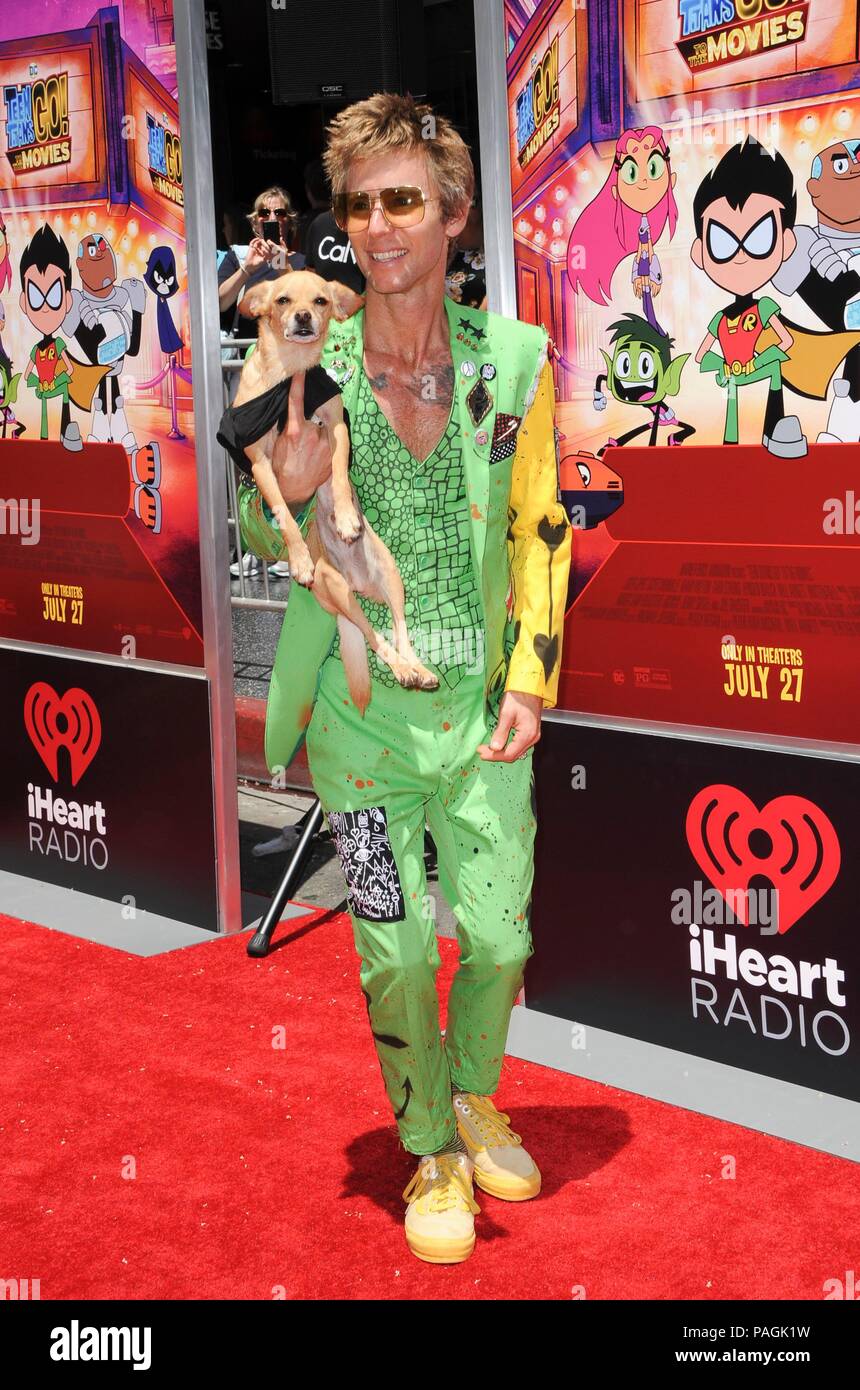 Los Angeles, CA, USA. 22nd July, 2018. Greg Cipes at arrivals for TEEN ...