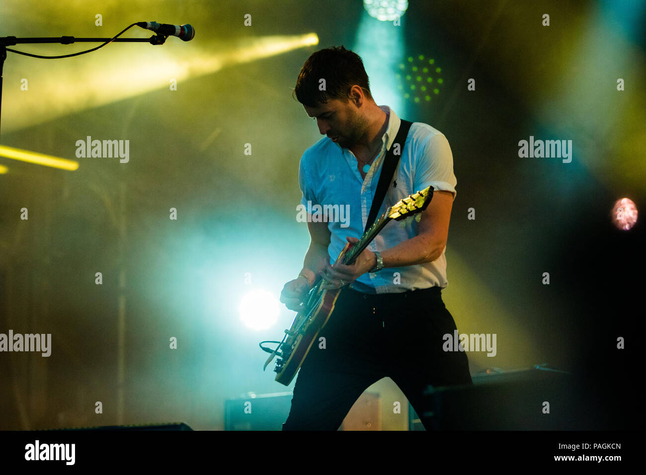 Liam fray of the courteeners hi-res stock photography and images - Alamy