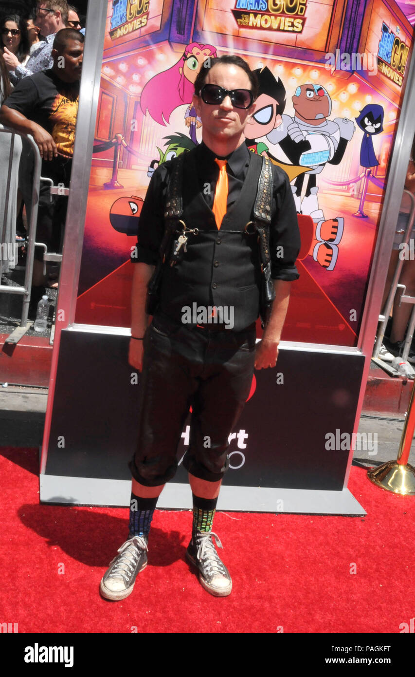 HOLLYWOOD, CA - JULY 22: Actor Alexander Polinsky attends Warner Bros ...