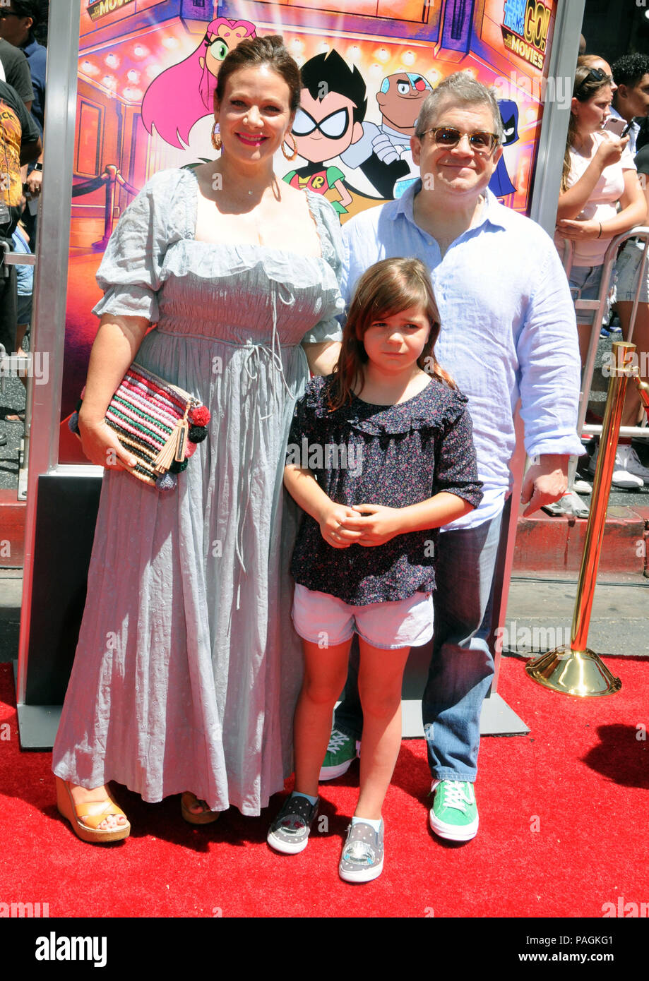HOLLYWOOD, CA - JULY 22: (L-R) Actress Meredith Salenger,Alice Rigney ...