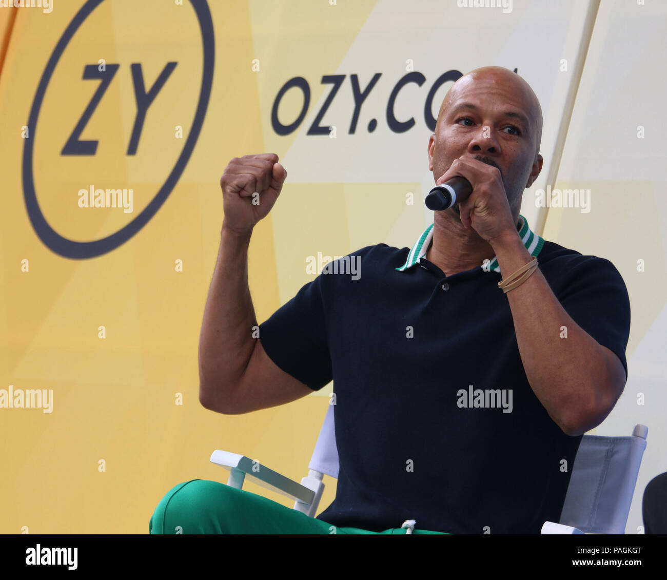 New York City, New York, USA. 21st July, 2018. Rapper and activist ...