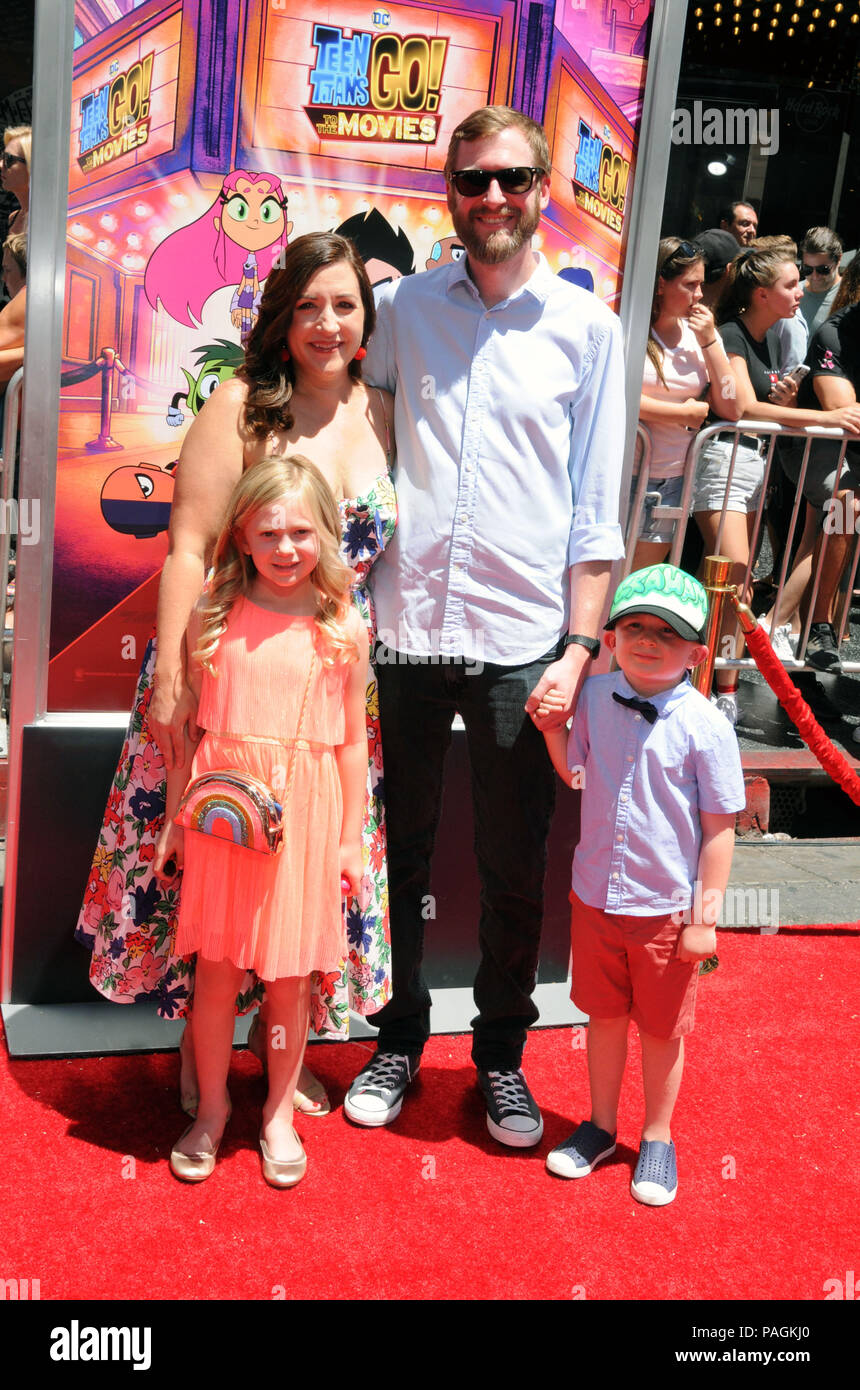 HOLLYWOOD, CA - JULY 22: Director/writer/producer Aaron Horvath and ...