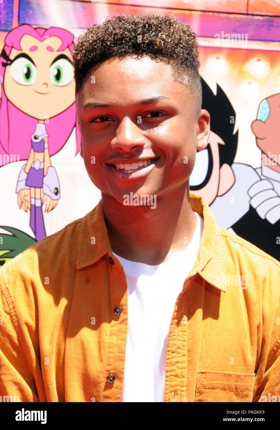 HOLLYWOOD, CA - JULY 22: Digital influencer Andre Swilley attends ...