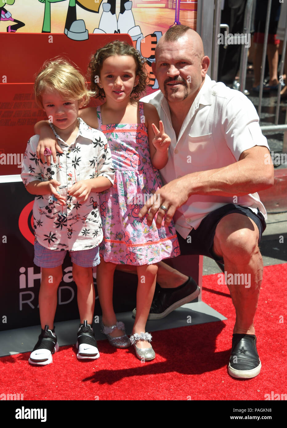 Hollywood, California, USA. 22nd July, 2018. Chuck Liddell arrives for ...