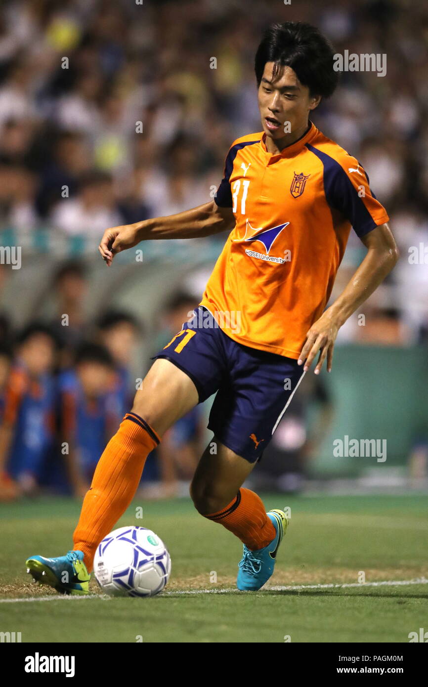 Tokyo, Japan. 22nd July, 2018. Toshiki Mori () Football/Soccer ...