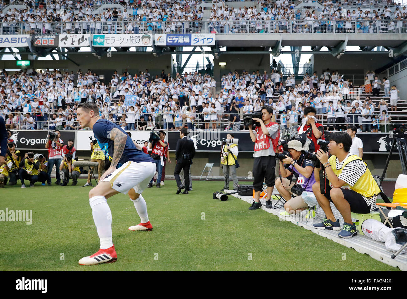 Best Amenity Stadium, Saga, Japan. 22nd July, 2018. Fernando Torres (Sagan), JULY 22, 2018 ...