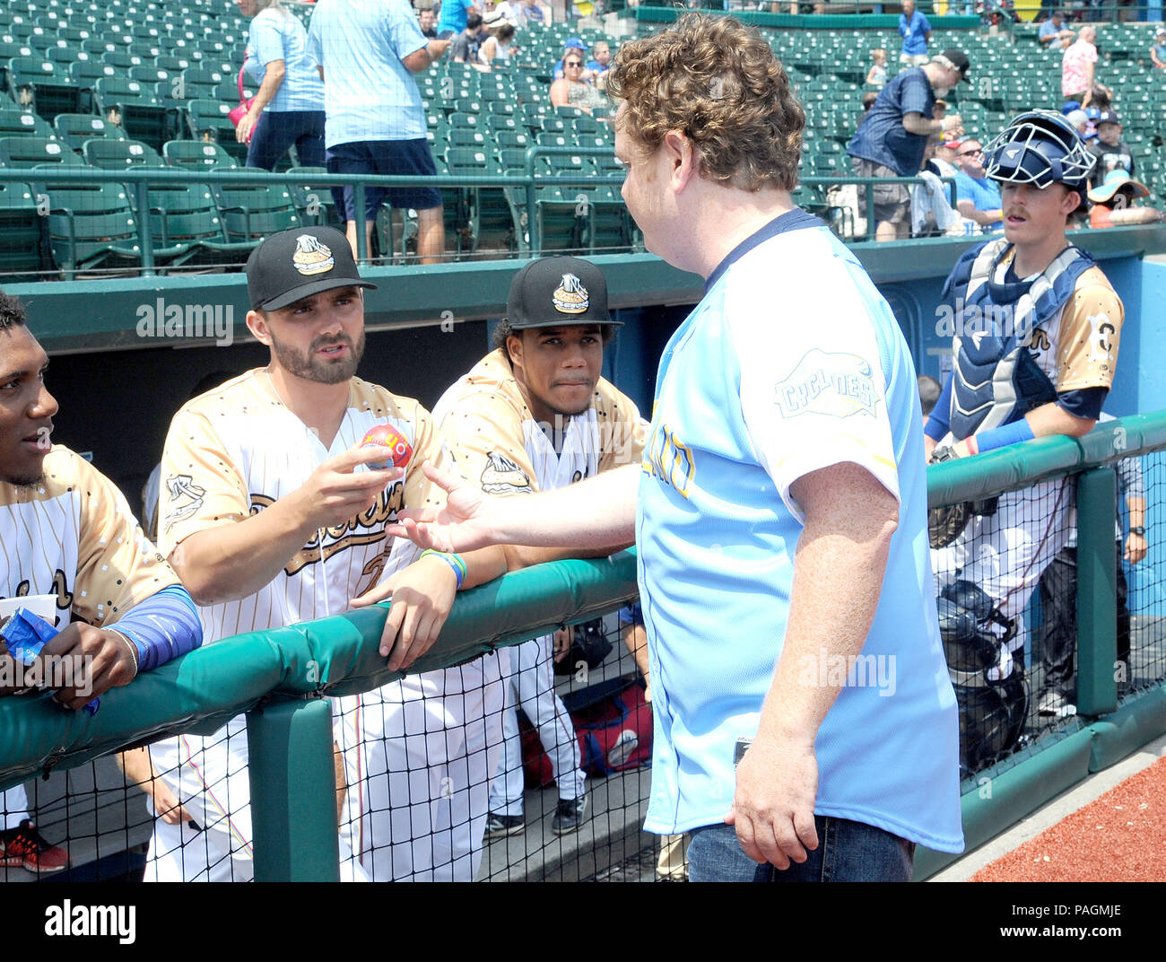 New York, NY, USA. 22nd July, 2018. Actor Patrick Renna, who played the ...