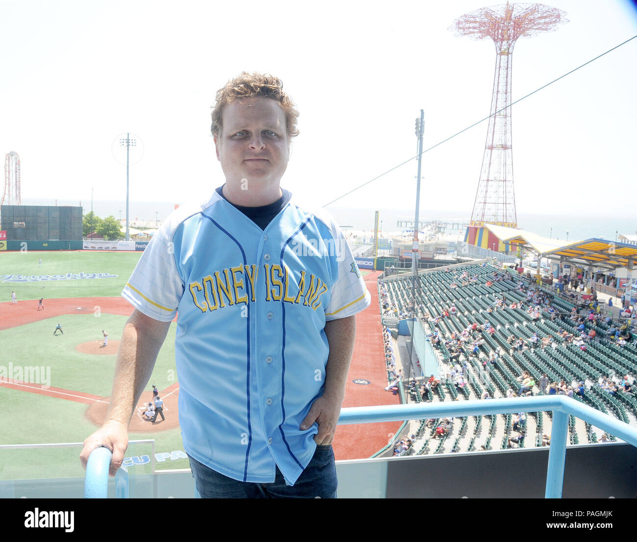 New York, NY, USA. 22nd July, 2018. Actor Patrick Renna, who played the ...