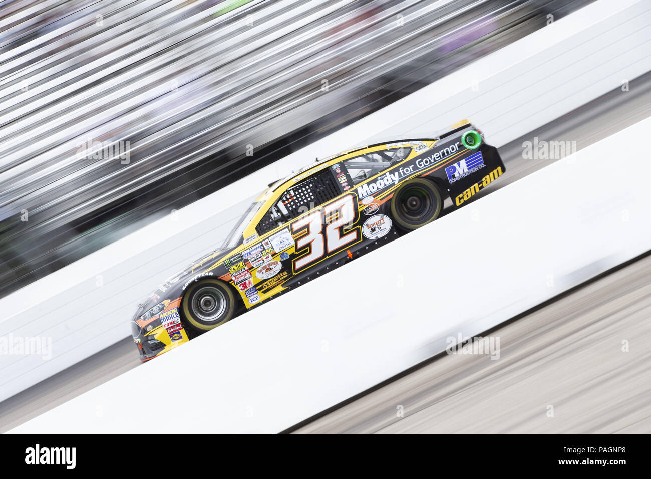 Loudon, New Hampshire, USA. 22nd July, 2018. Matt DiBenedetto (32 ...