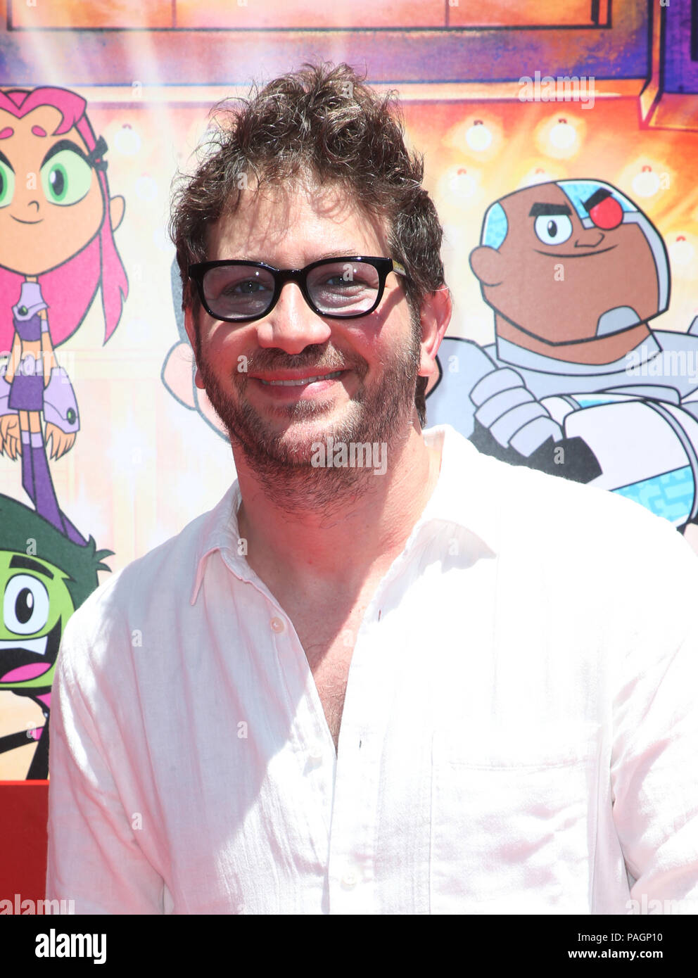 HOLLYWOOD, CA - JULY 22: Jared Faber, at the Los Angeles Premiere of ...