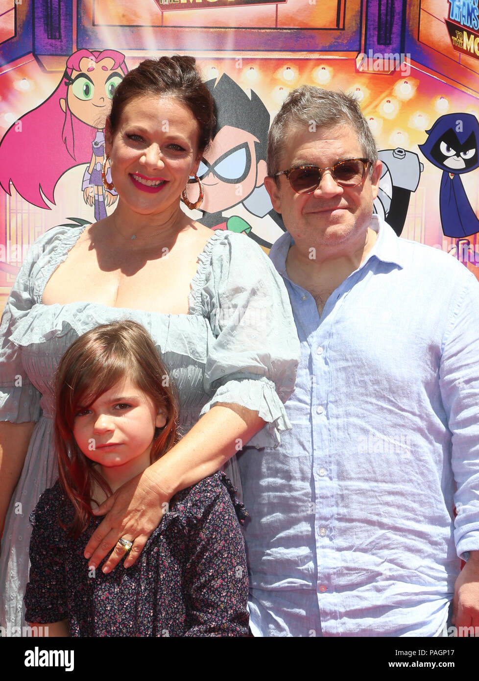 Hollywood, Ca. 22nd July, 2018. Meredith Salenger, Patton Oswalt, Alice ...