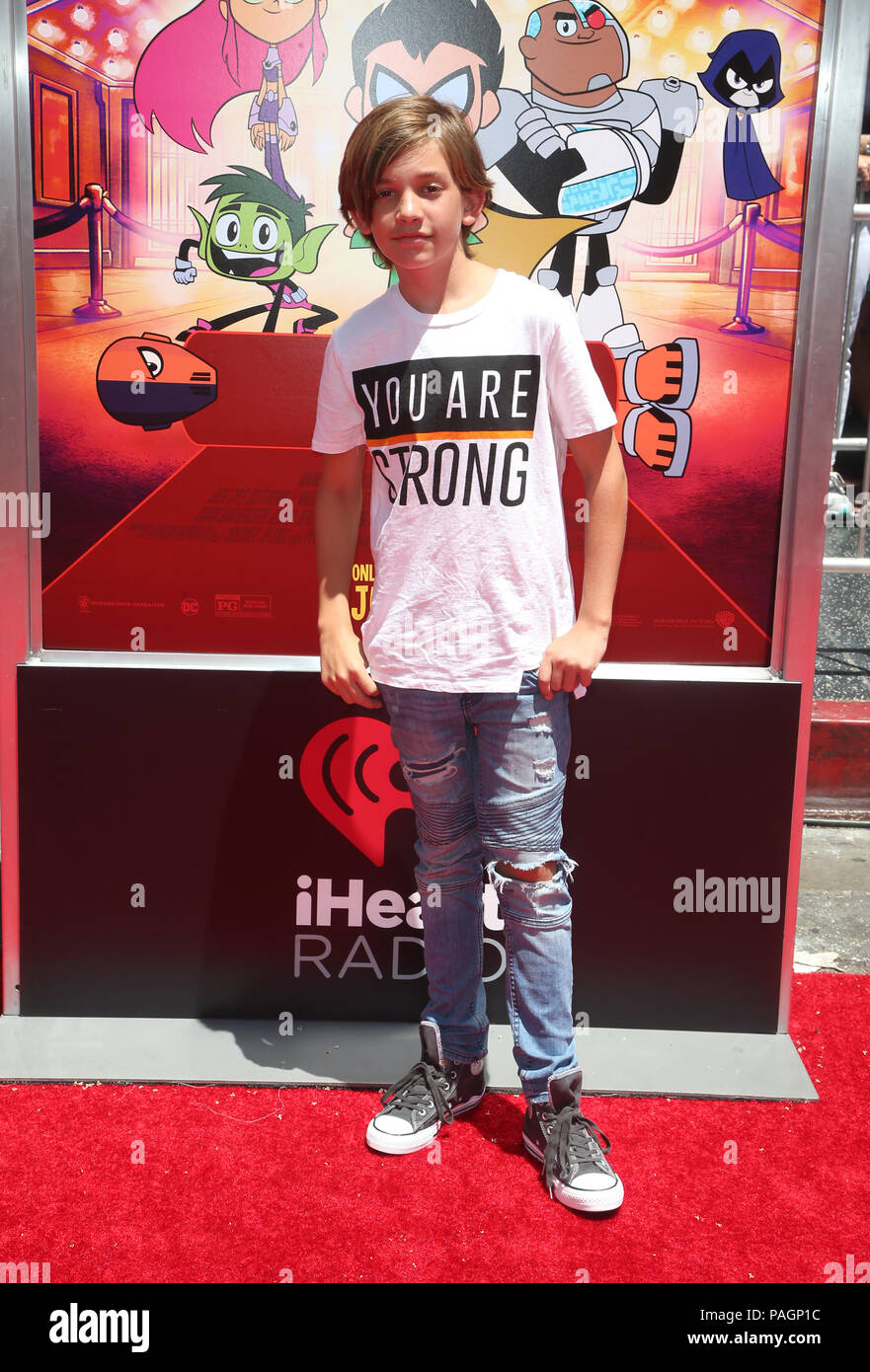 Hollywood, Ca. 22nd July, 2018. Preston Bates, at the Los Angeles ...