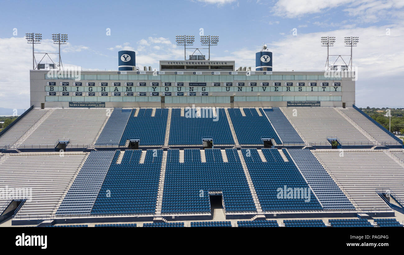 Lavell edwards stadium hi-res stock photography and images - Alamy