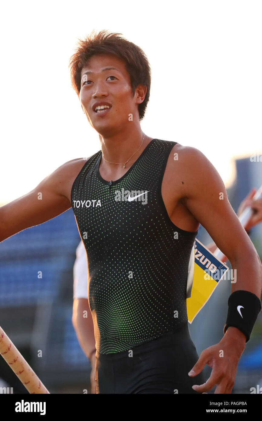 Kanagawa, Japan. 21st July, 2018. Seito Yamamoto Athletics : 2018 All ...