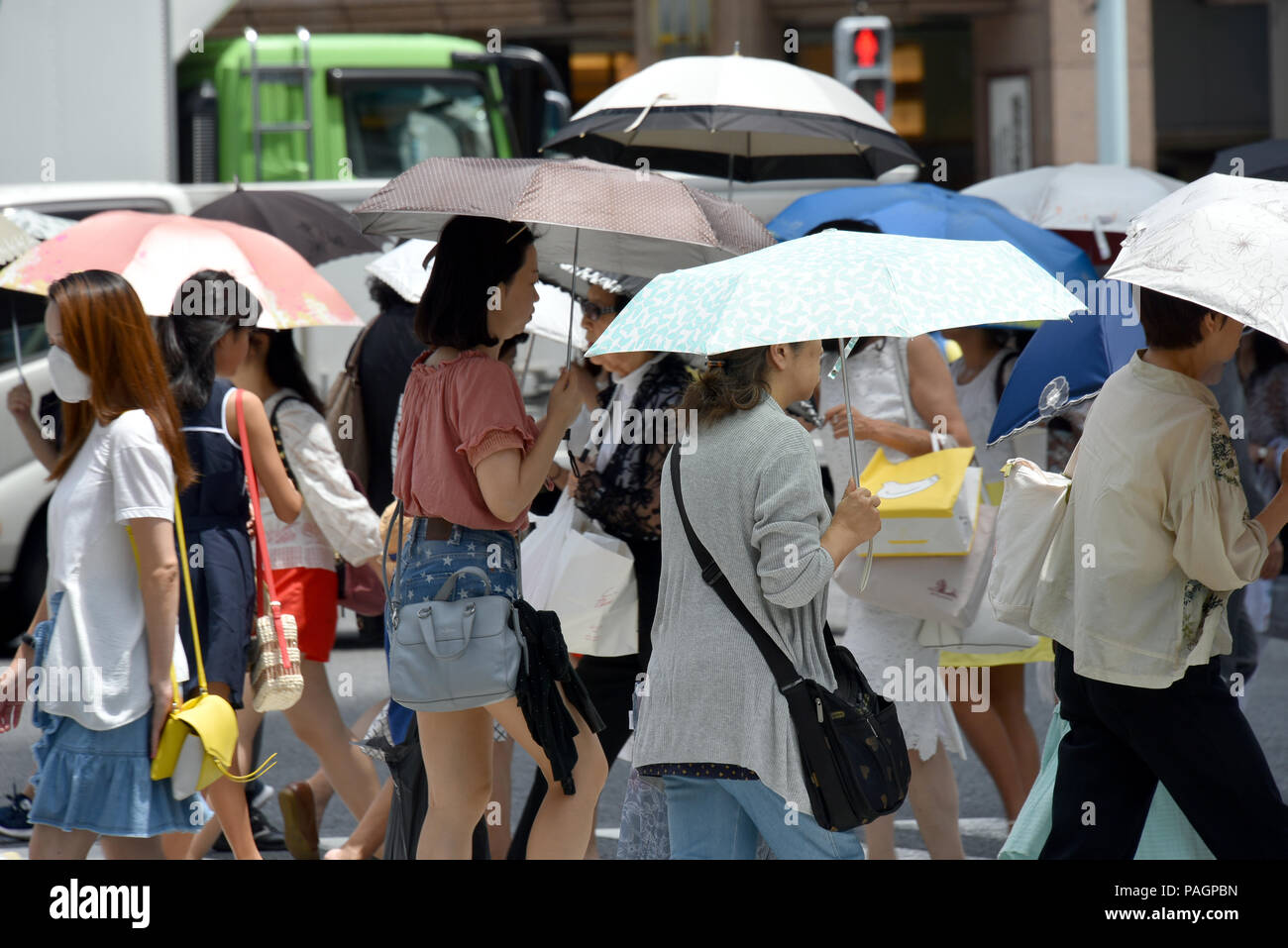 Japan heat wave 2018 hi-res stock photography and images - Alamy