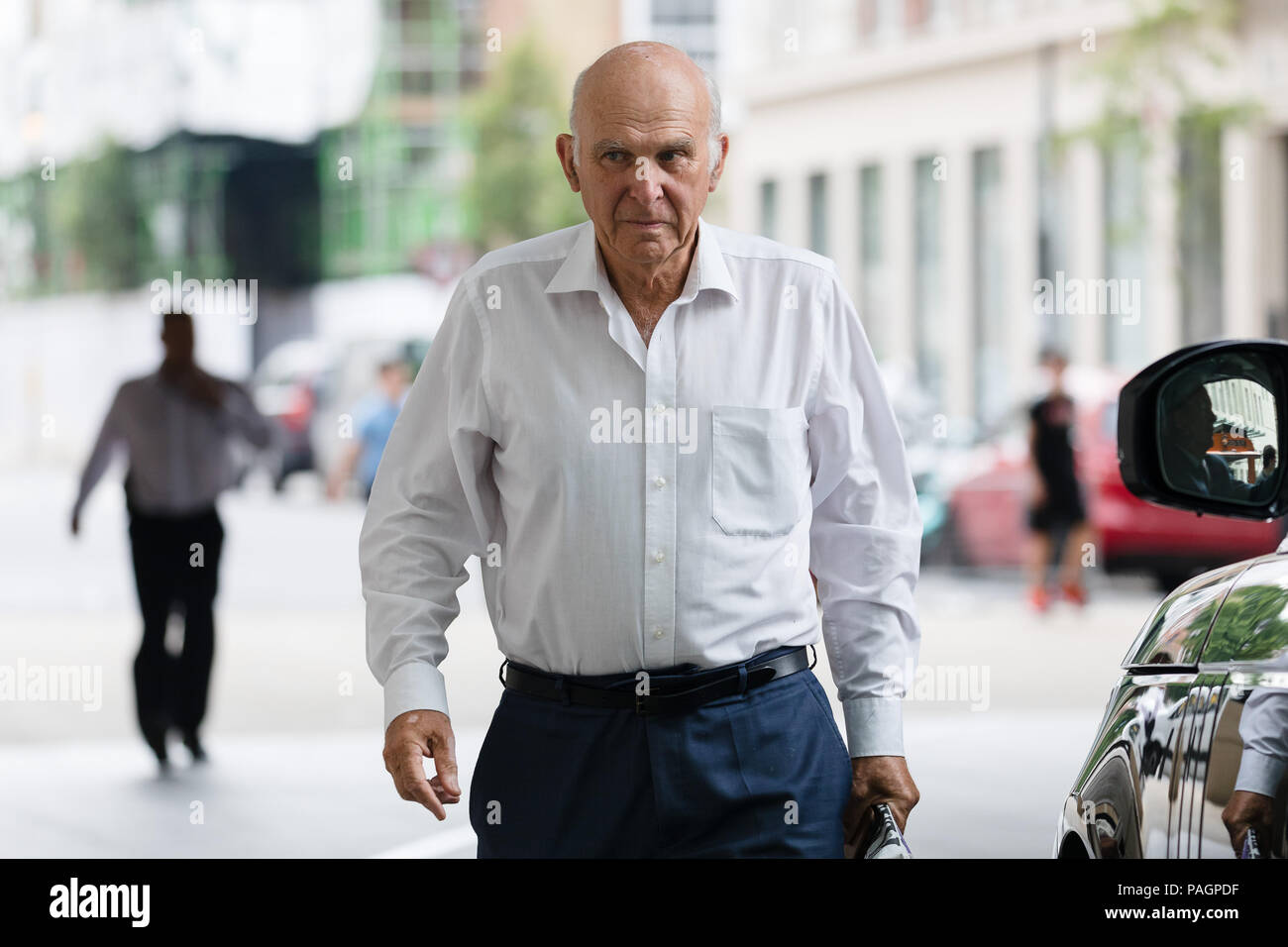 Party leader vince cable hi-res stock photography and images - Alamy