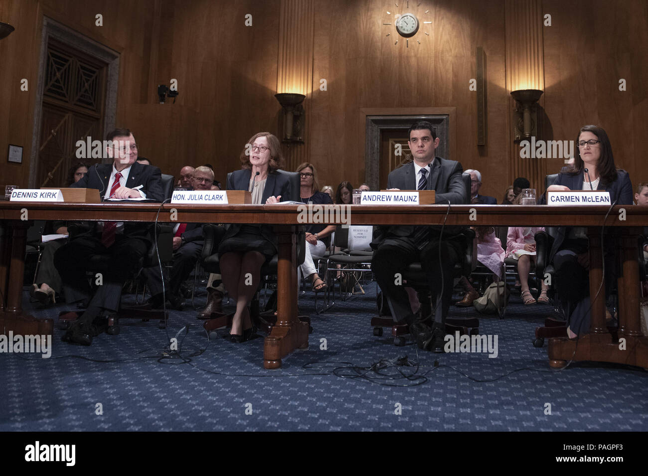 Judge clark hi-res stock photography and images - Alamy