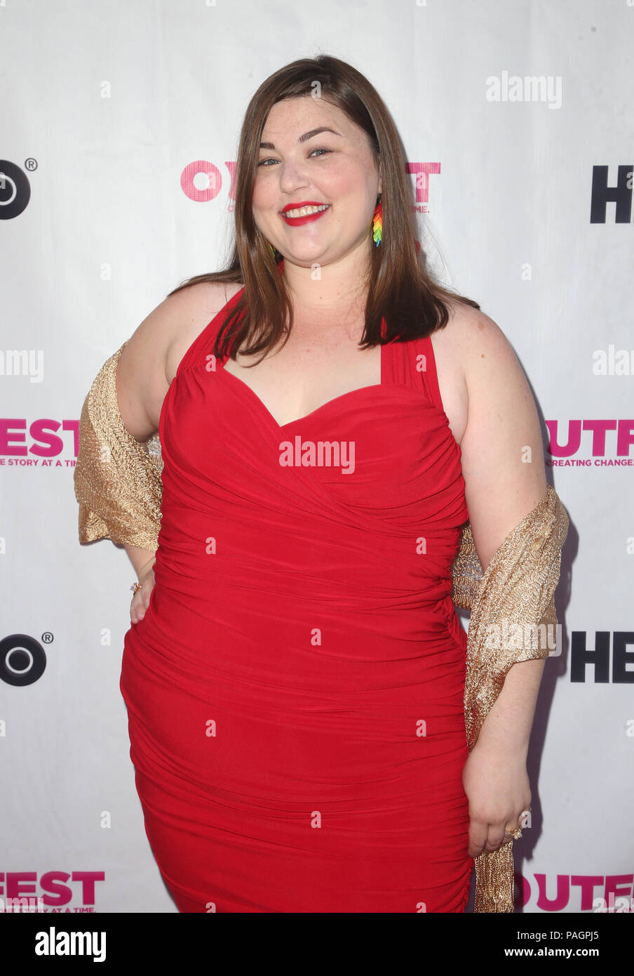 Los Angeles, Ca, USA. 22nd July, 2018. Melanie Ehrlich, at 2018 Outfest ...