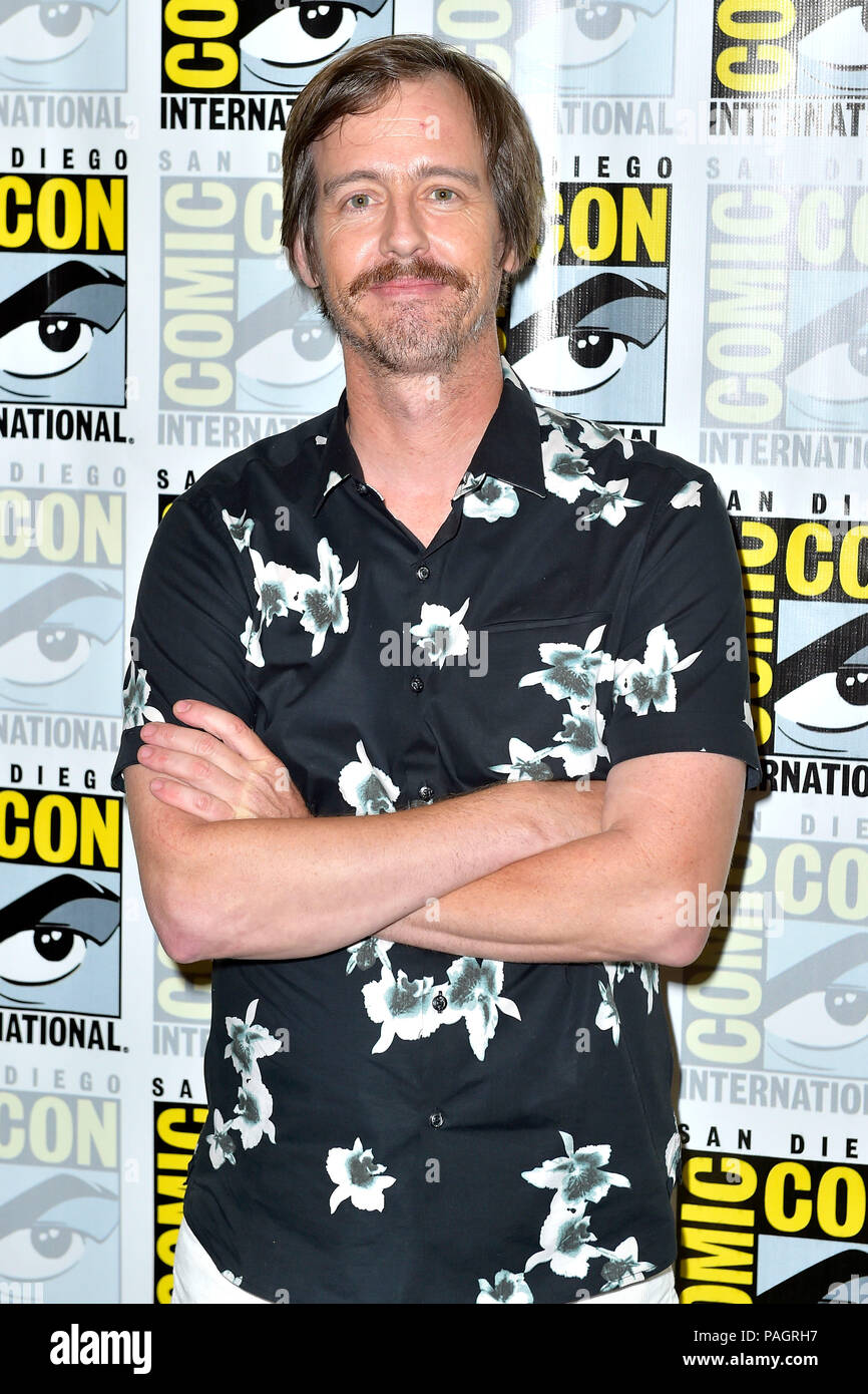 San Diego, USA. 21st July, 2018. Nate Mooney at the Photocall for the ...