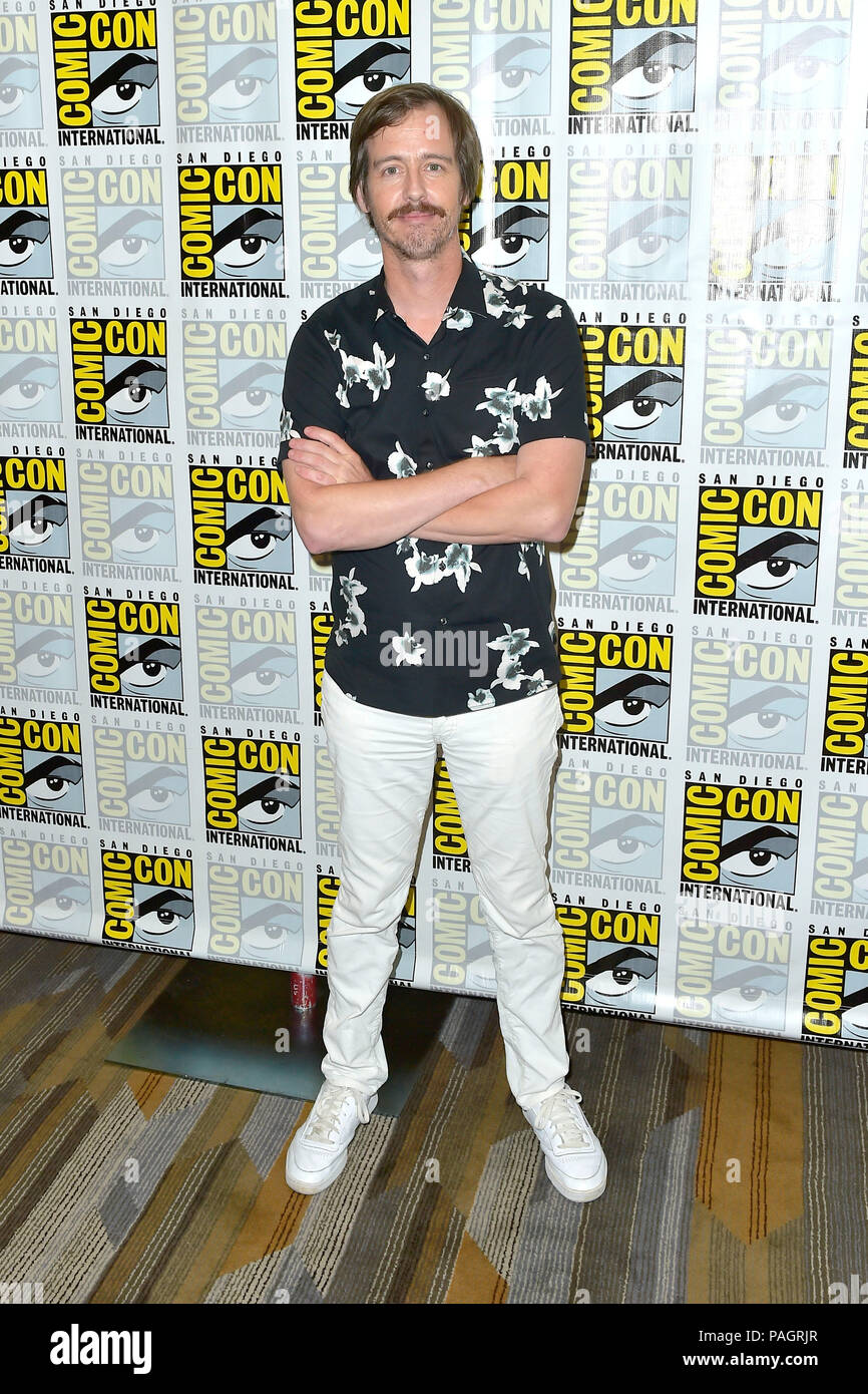 San Diego, USA. 21st July, 2018. Nate Mooney at the Photocall for the ...