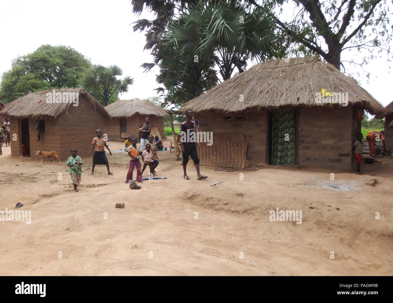 Chad africa and village hi-res stock photography and images - Alamy