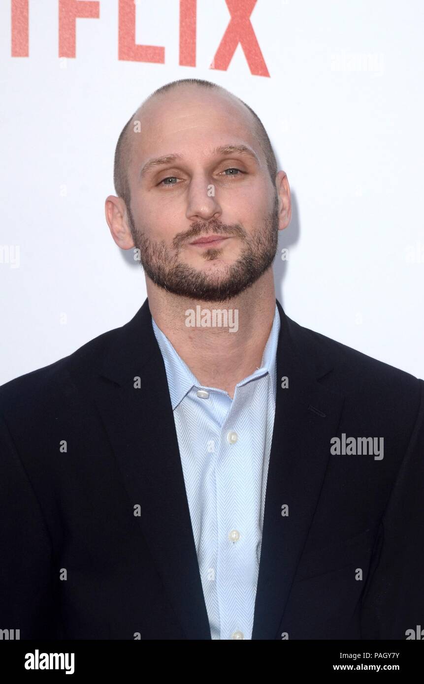 Los Angeles, CA, USA. 19th July, 2018. Brandon Cournoyer at arrivals ...