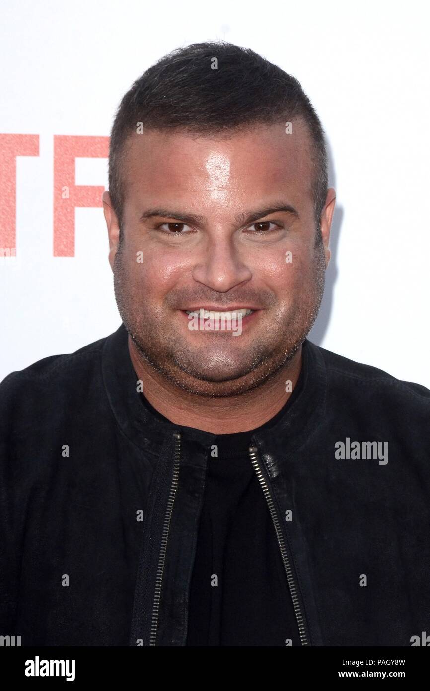 Los Angeles, CA, USA. 19th July, 2018. Chris Titone at arrivals for ...