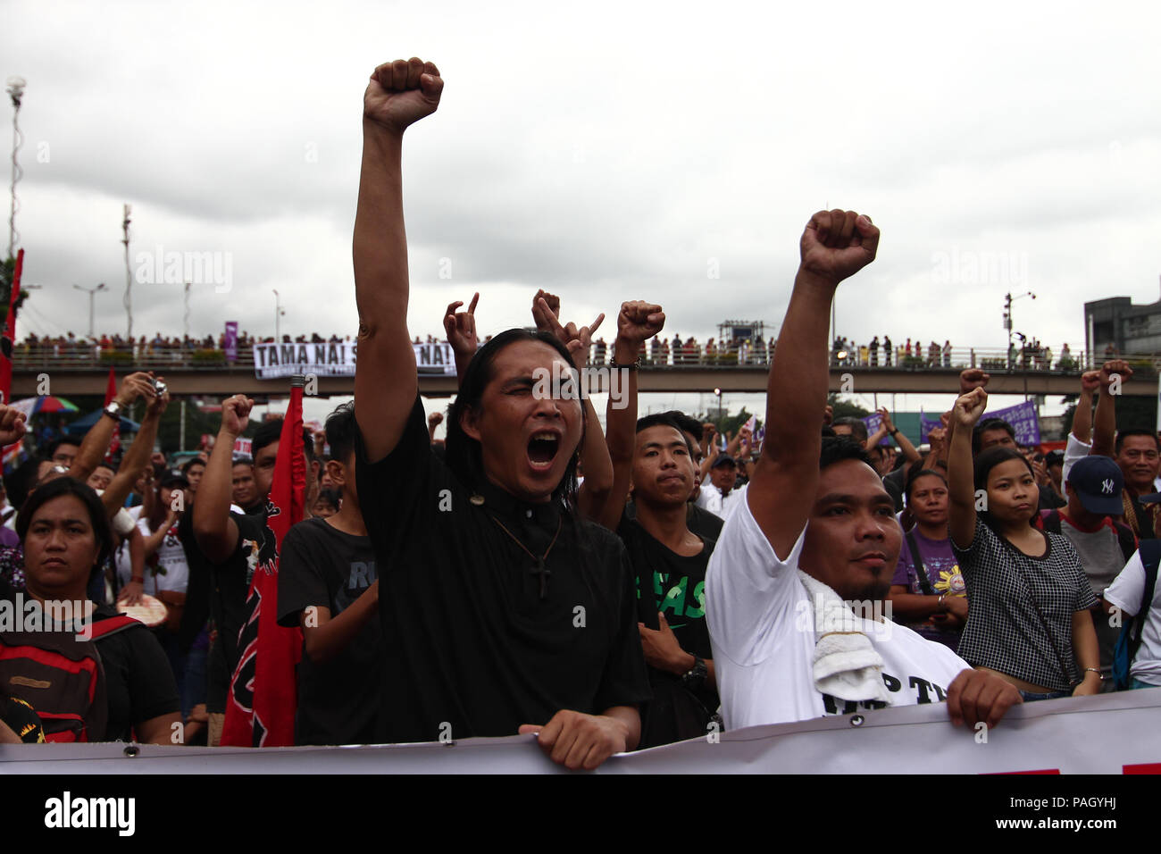 Manila, Philippines. 23rd July, 2018. Different groups numbering on the ...