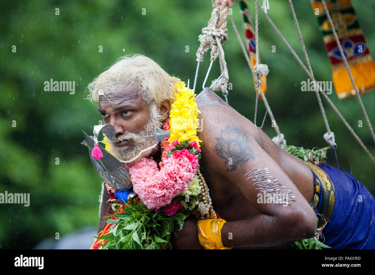 Kaavadi ritual hi-res stock photography and images - Alamy